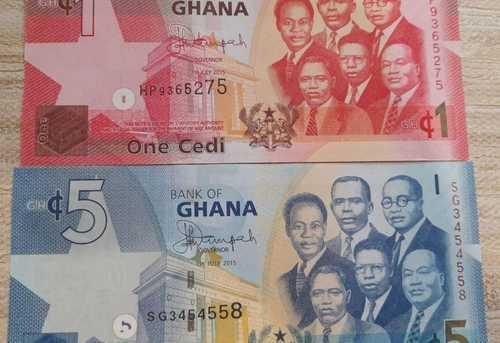 Банкнота Гана. UNC