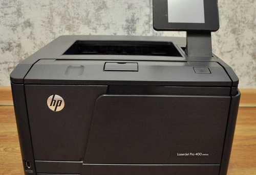 Принтер лазерный HP LJ Pro 401 DN+картридж гаранти