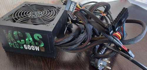 Блок питания Aerocool Kcas plus 600w (80+ Bronze)