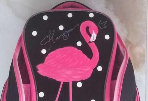 Продам школьный рюкзак berlingo pink flamingo