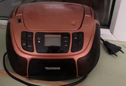 Магнитола Telefunken TF-csrp3495B Orange