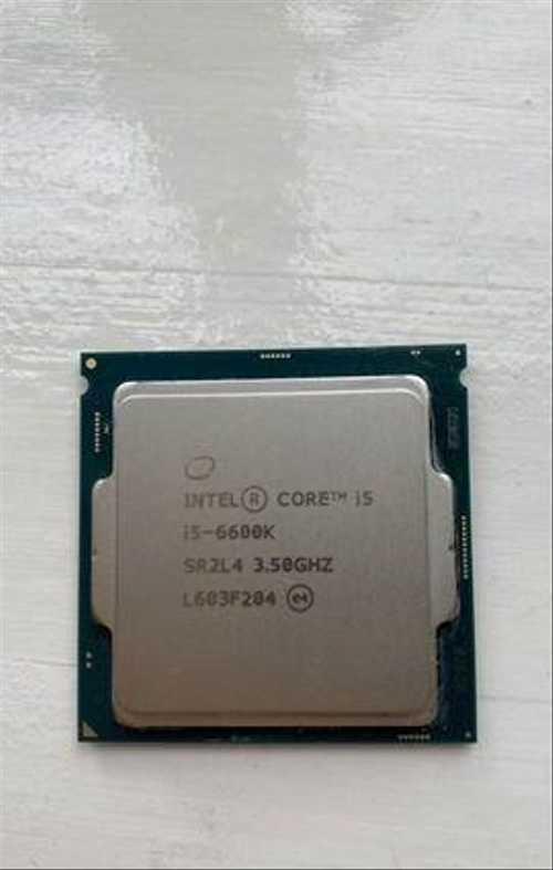 Процессор intel core i5 6600k