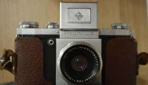 Первая Praktica 1949-1950г + Carl Zeiss Tessar