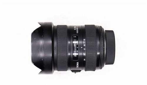 Sigma DG 12-24mm f/4.5-5.6 HSM II (Nikon) обмен