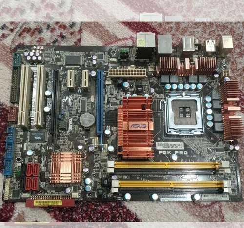 Материнская плата asus p5k pro lga 775