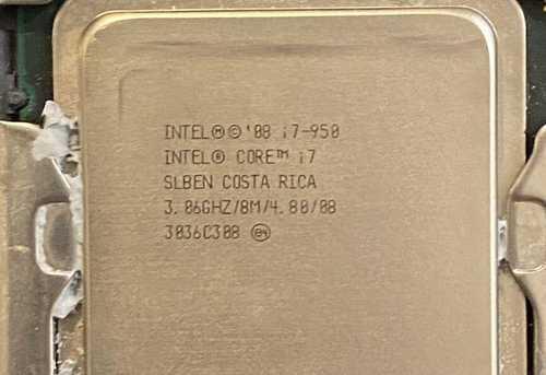 Процессор intel core i7-950 + мать asus