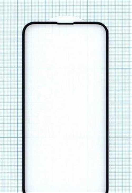 Защитное стекло 5D для iPhone 13 mini черное