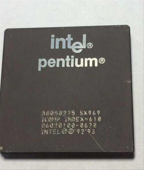 Intel Pentium 75 A8050275 sx969/SSS