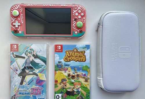 Nintendo Switch Lite с играми