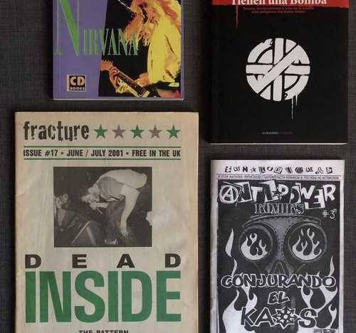 Музыкальная литература Nirvana, Crass, Fracture