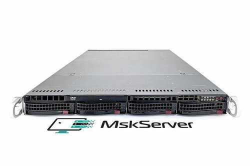 Сервер Supermicro 6018R-wtrt 2x E5-2698v3 32Gb