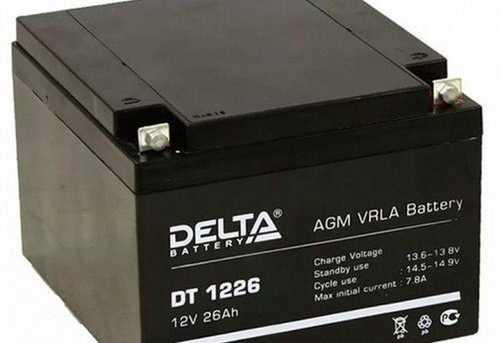 Аккумулятор delta DT1226