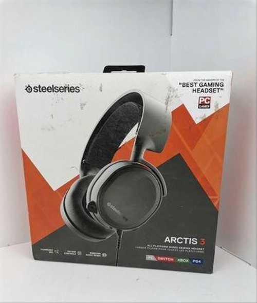 Игровые наушники SteelSeries Arctis 3