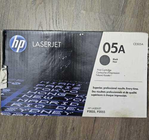 Картридж hp lazerjet 05a оригинал