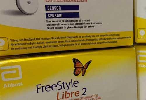 2 шт Freestyle libre 2
