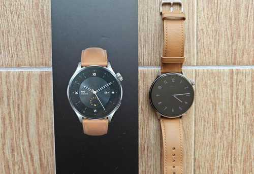 Смарт-часы Xiaomi Watch S1 Pro Leather Brown