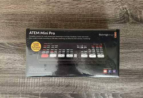 Blackmagic atem mini pro Видеомикшер новый