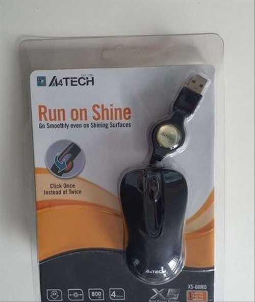 Компьютерная мышь проводная A4Tech