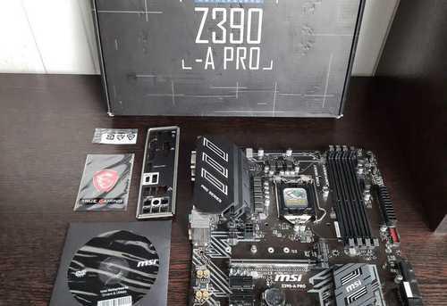 Материнская плата MSI Z390-A PRO сокет 1151v2