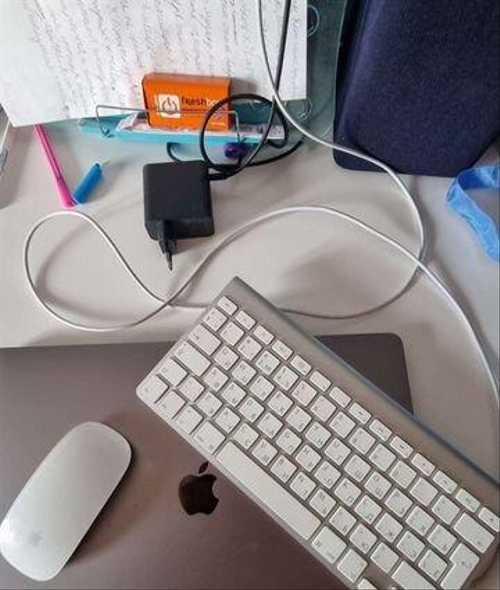 Мышка и клавиатура apple