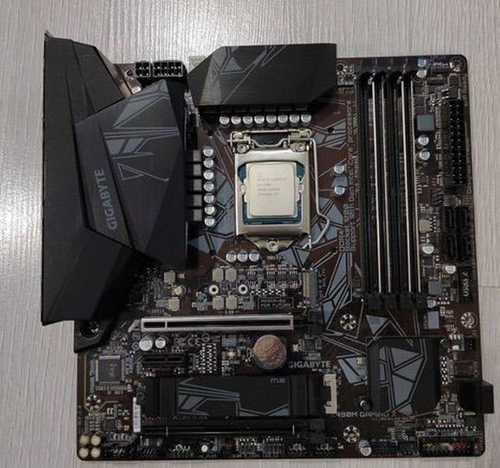 Комплект gigabyte Z490M gaming X i5 11400 16Г6