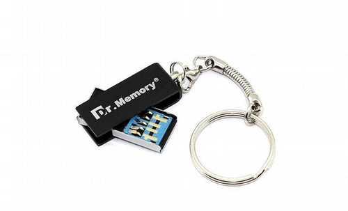 Флешка USB Dr. Memory 005 16Гб, USB 3.0, серебрист