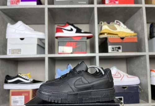 Кроссовки Nike air force pixel black