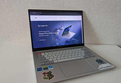 Игровой ноутбук 14" ASUS VivoBook Pro 14X OLED N7400PC, 512 ГБ, Core i5-11300H, RAM 8 ГБ, GeForce RTX 3050 4 ГБ