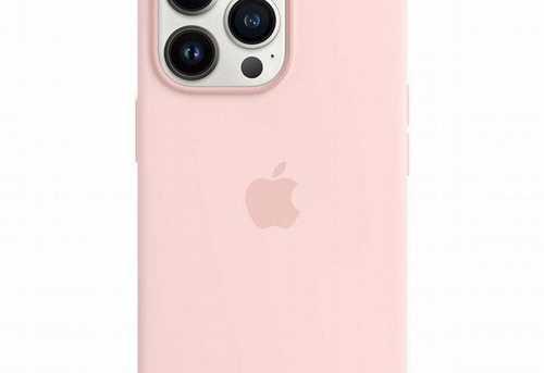 Силиконовый чехол для iPhone 13 Pro Max (розовый)