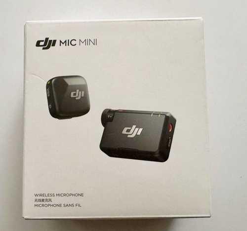 Микрофон Dji Mic Mini (новинка)