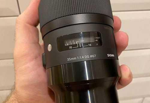 Sigma 35mm F1.4 DG HSM Art Sony E