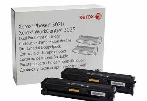 Картриджы 106R03048 Xerox Phaser 3020 (1+1 in box)