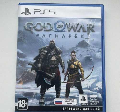 God of war ragnarok ps5 диск на русском