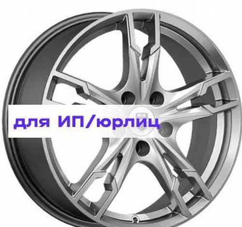 K&K 7x17/5x114,3 ET48,5 D67,1 Солар-оригинал (кс875) Дарк платинум