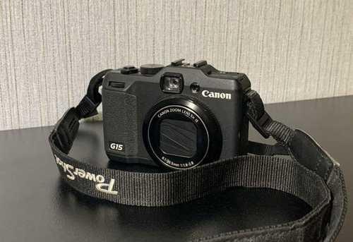 Фотоаппарат canon powershot g15