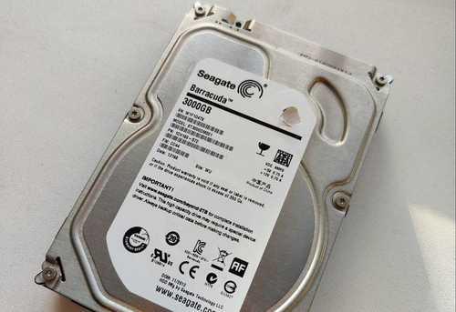 Нерабочий жесткий диск Seagate 3TB