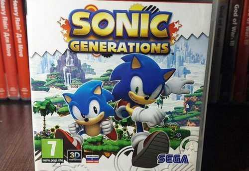 PS3 Sonic generations ps3 соник пс3