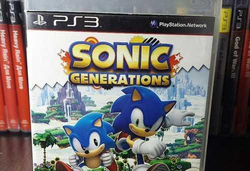 PS3 Sonic generations ps3 соник пс3