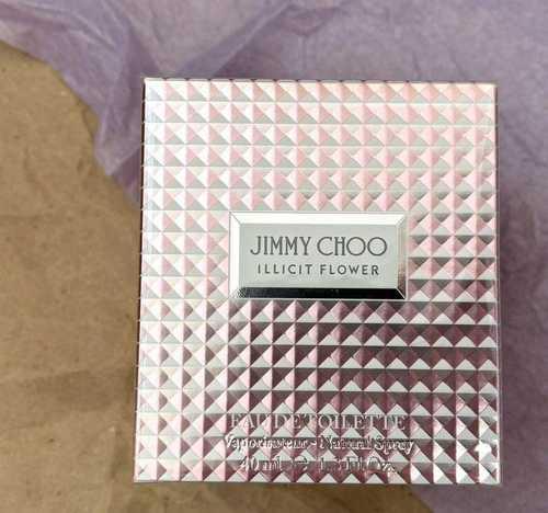 Jimmy choo illicit flower 40 ml новые оригинал