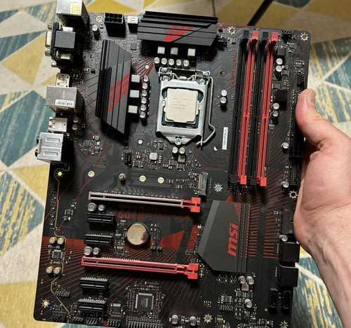 Материнская плата MSI Z370 gaming plus