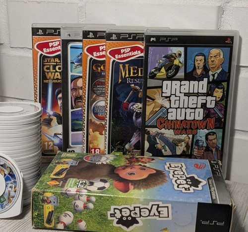 Коллекция игр PSP