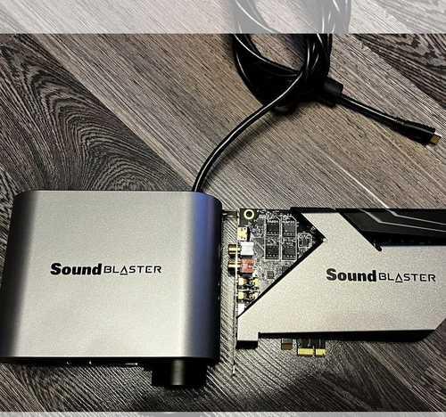 Звуковая карта creative sound blasterX ae-9