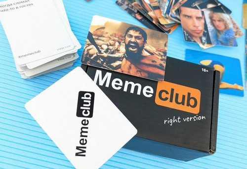 Игра настольная Meme Club мем клуб 200карточек