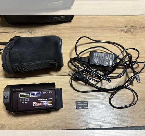 Видеокамера Sony hdr cx350e   32gb