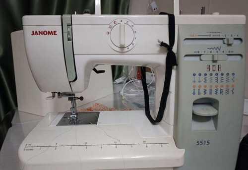 Швейная машинка janome 5515
