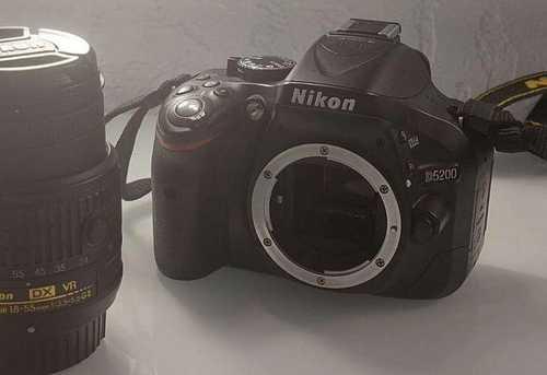 Зеркальный фотоаппарат nikon d5200