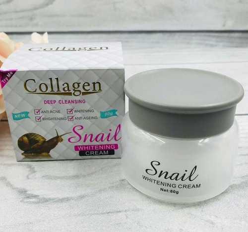 Collagen Snail Whitening Cream Крем для лица