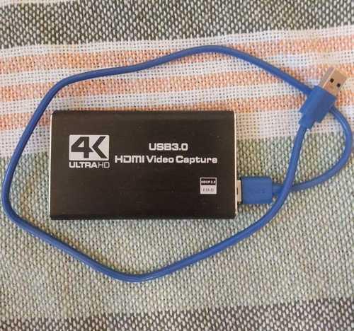 Карта видеозахвата hdmi на USB 2.0 пк