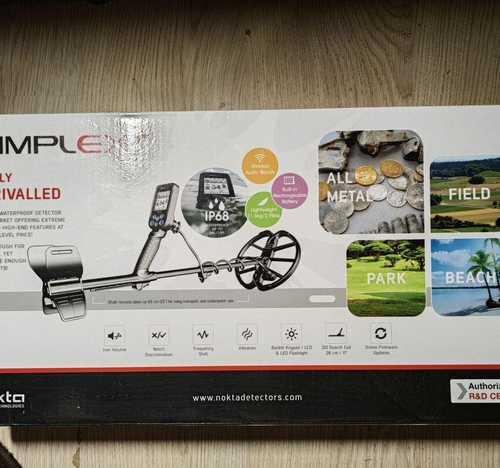 Металлоискатель Nokta makro simplex plus