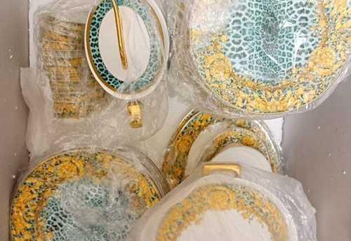 Сервис Royal Porcelain + тарелки versace